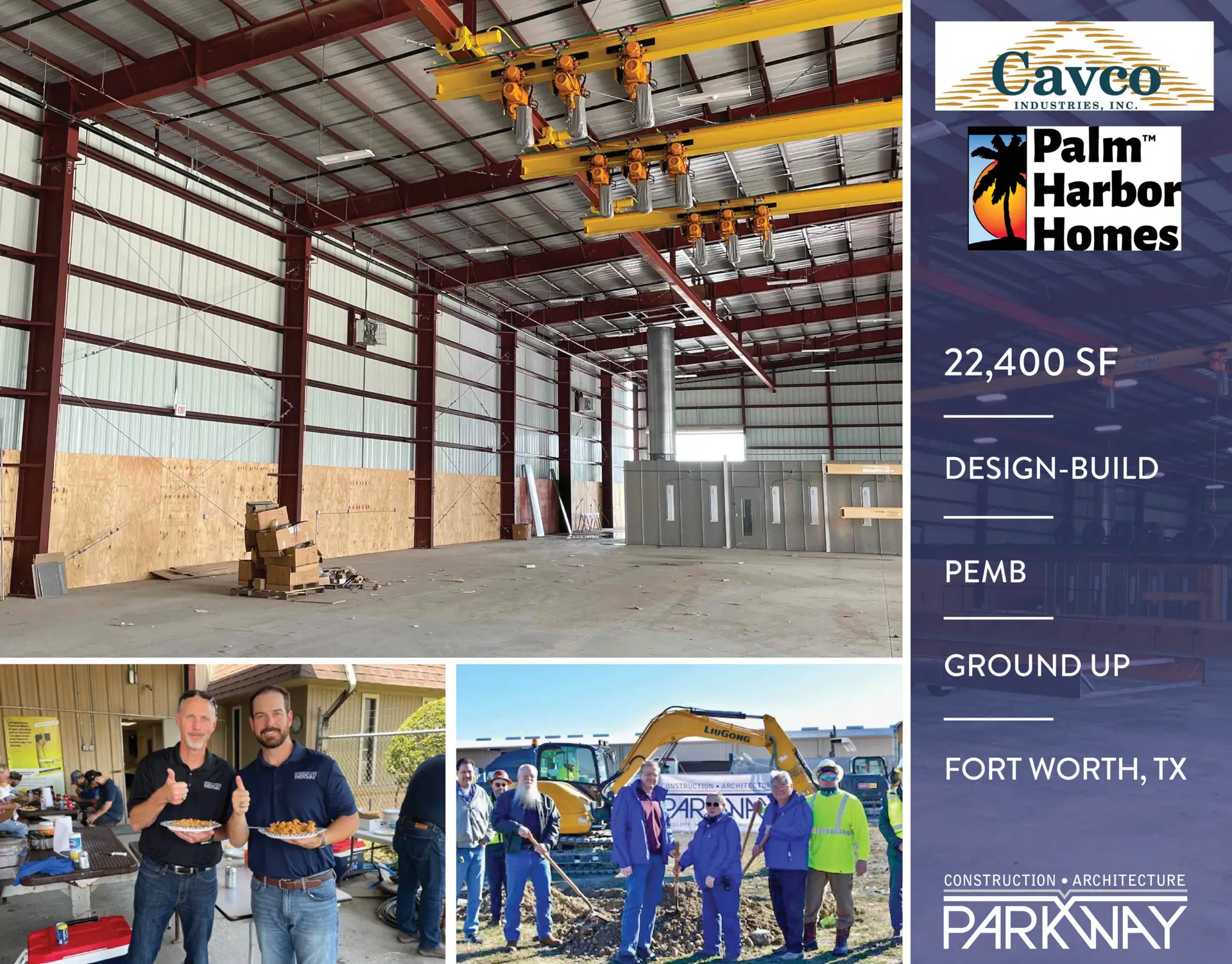 Palm Harbor Homes, Cavco Plant Expansion - Parkway Construction